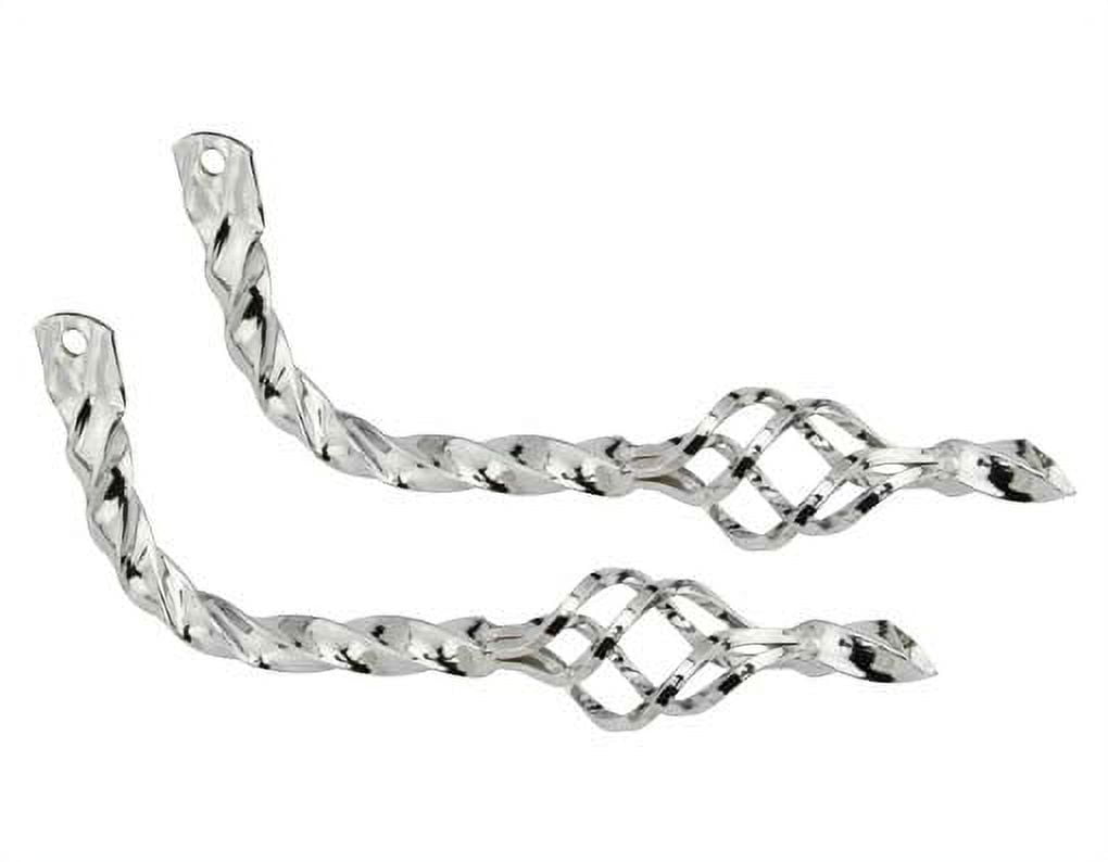 Twisted Muffler W/Cage Chrome. Bike mufflers, bicycle mufflers, for ...