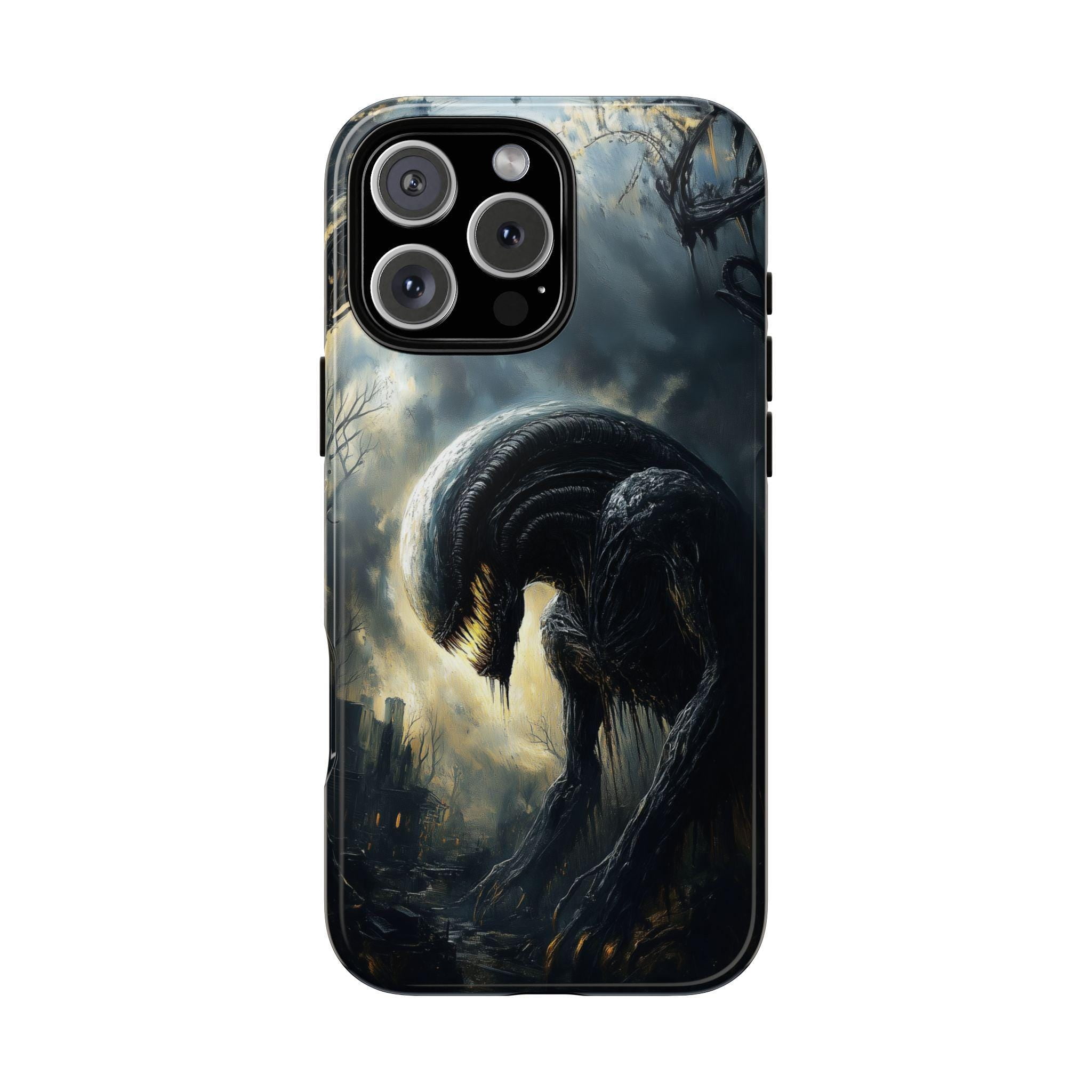 Twisted Realm Alien Creature Fantasy Art Phone Case with iPhone 17 to ...