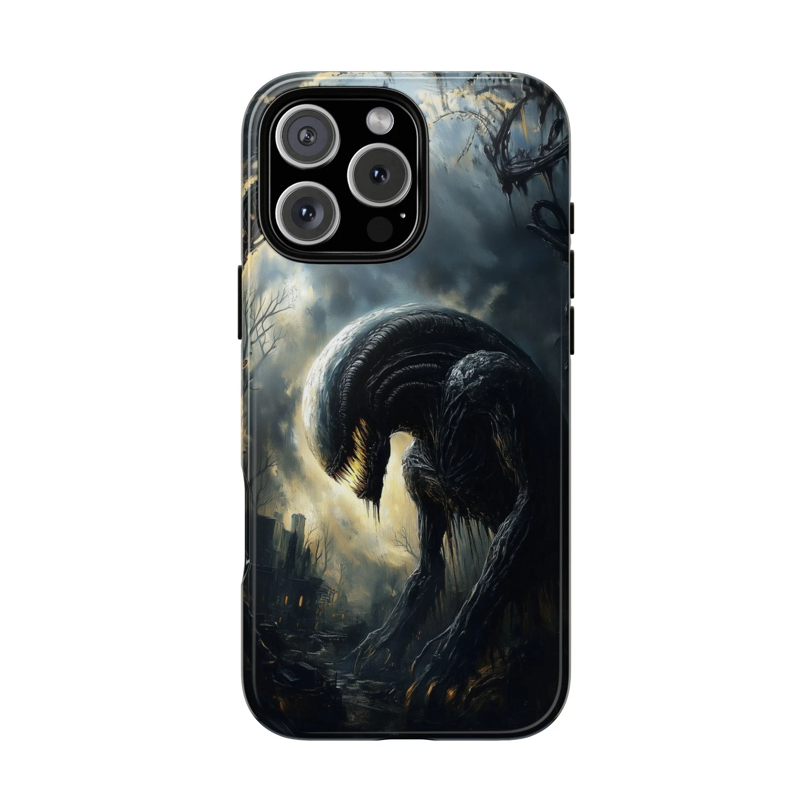 Twisted Realm Fantasy Creature Artwork Phone Case for iPhone 11 to 17 ...
