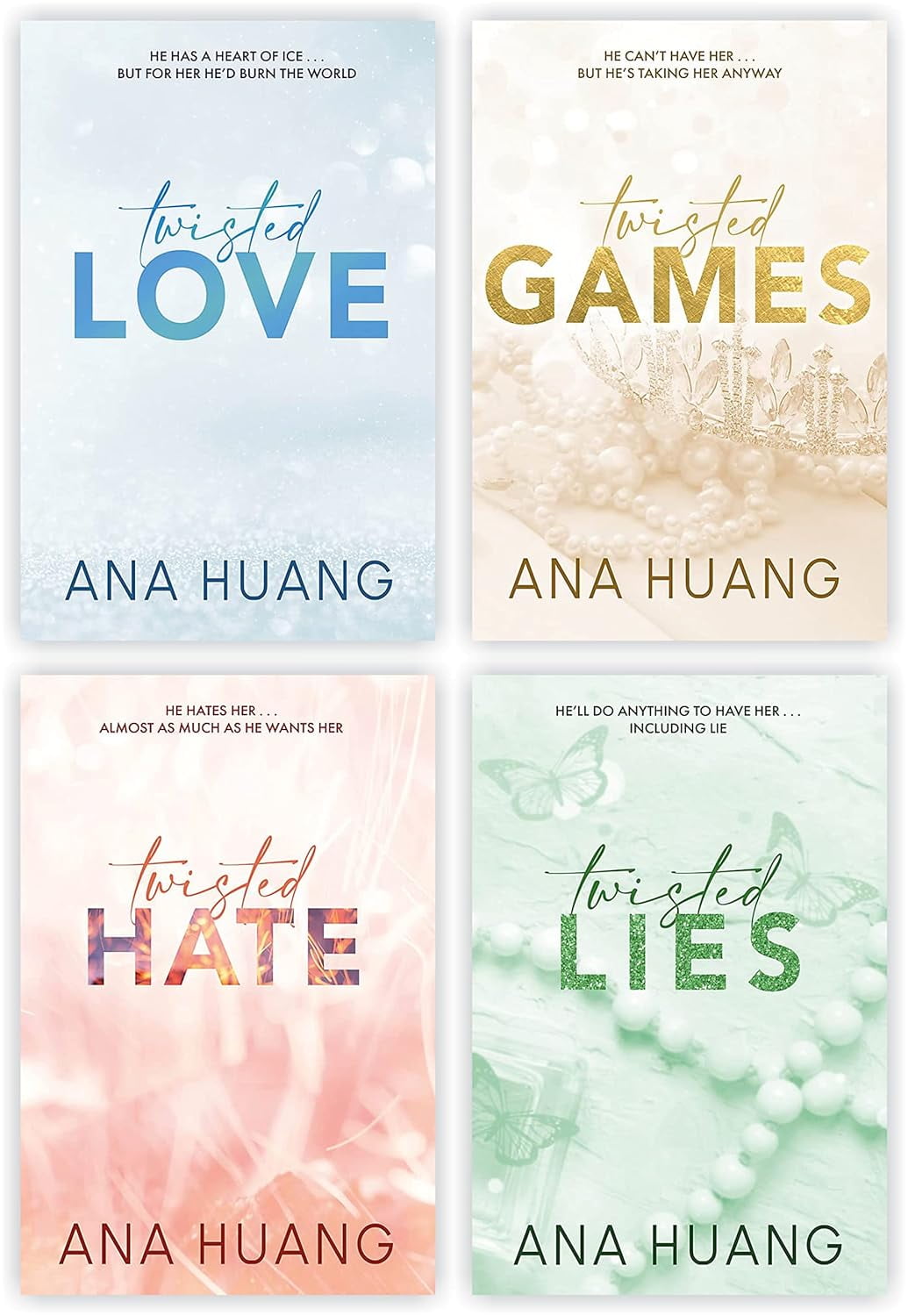 Customer reviews for Twisted Series by Ana Huang [Twisted Love; Twisted Games; Twisted Hate and ...