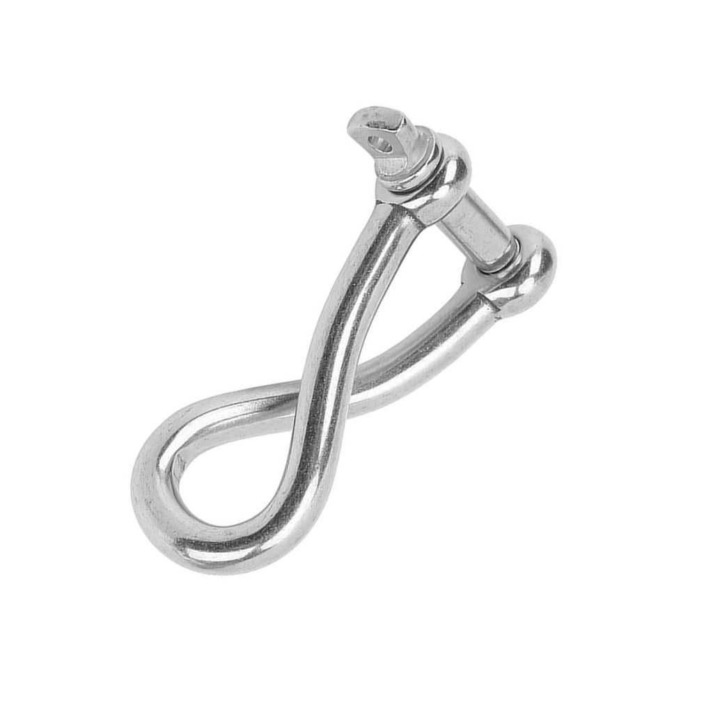 Twisted Shackle Heavy Duty Shackle for Sailing Stainless Twist Shackle ...