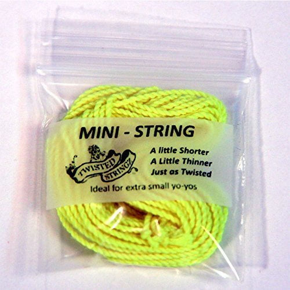 Twisted Stringz Mini Yo-Yo String - 5 pk - Yellow - fits the Mighty ...