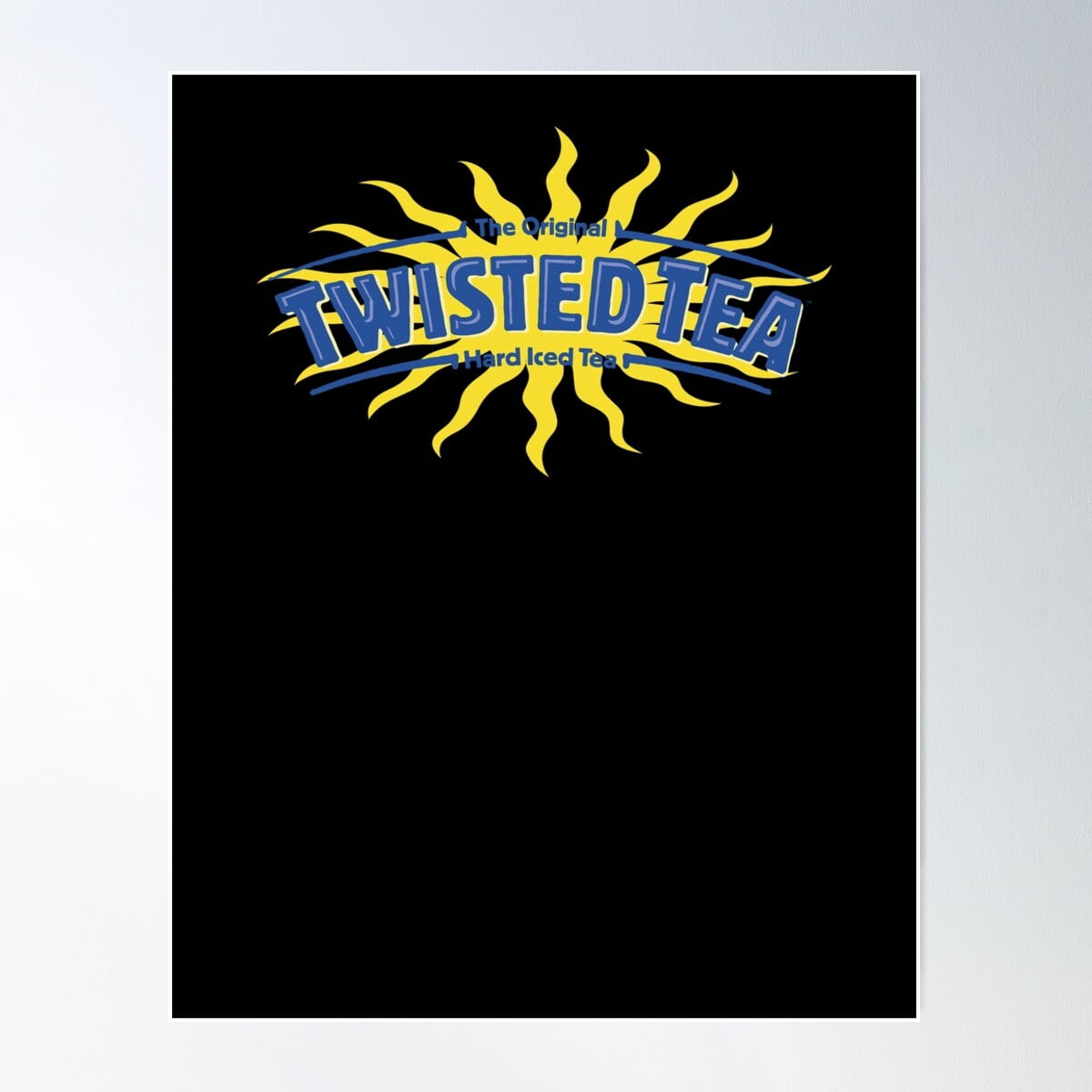 Twisted Tea Drink Poster Wall Art, Modern Wall Decor For Living Room ...