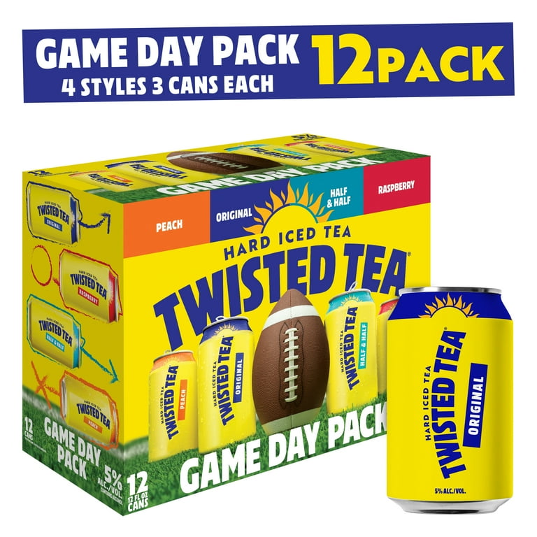 Twisted Tea Hard Iced Tea Variety Party Pack, 12 Pack, 12, 48% OFF