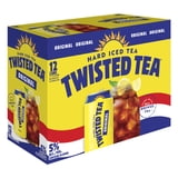 Twisted Tea Original Hard Iced Tea, 12 Pack, 12 fl oz Aluminum Cans, 5% ...