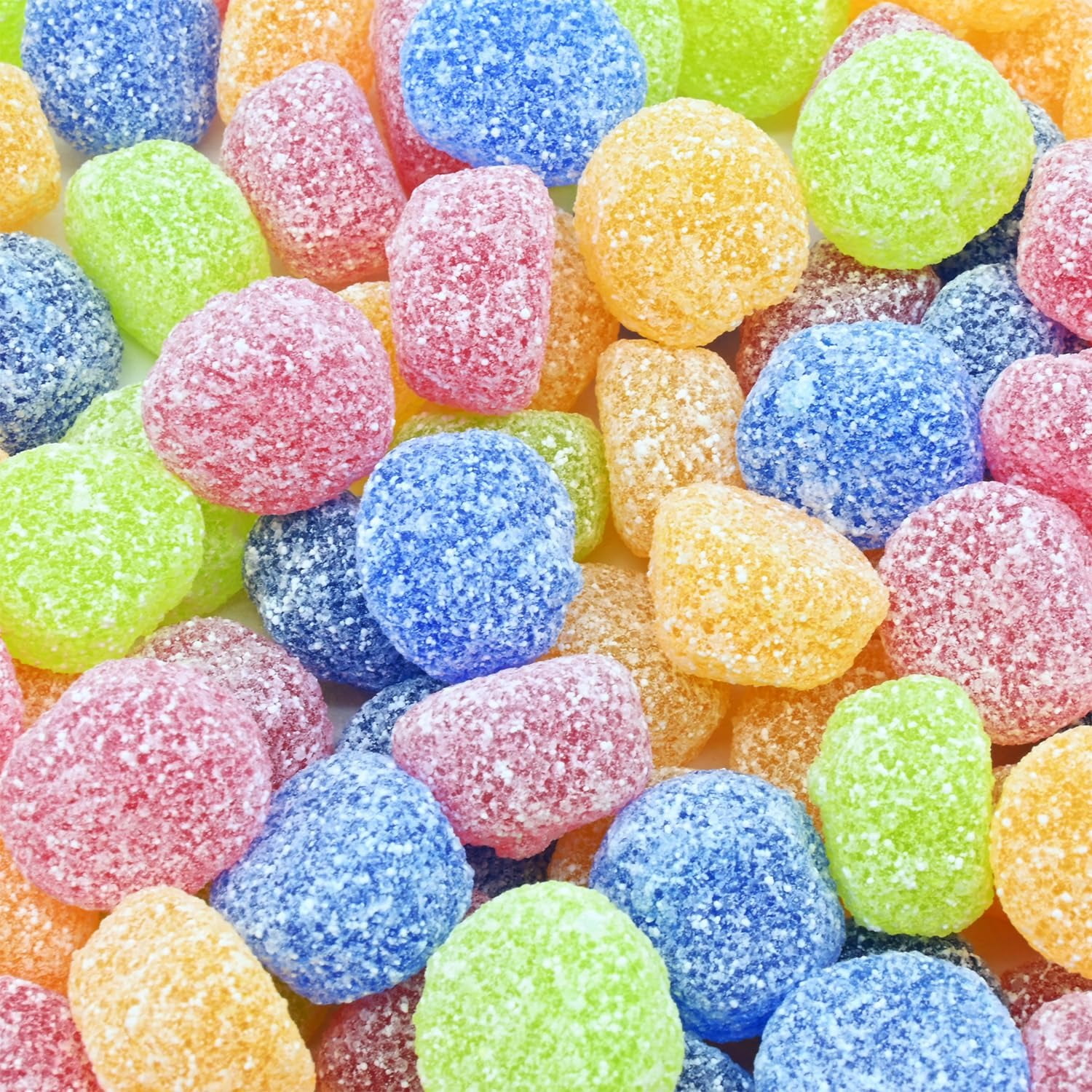 Twisted Treats Gummy Sour Buttons Candy (Assorted Flavour) - (8oz ...