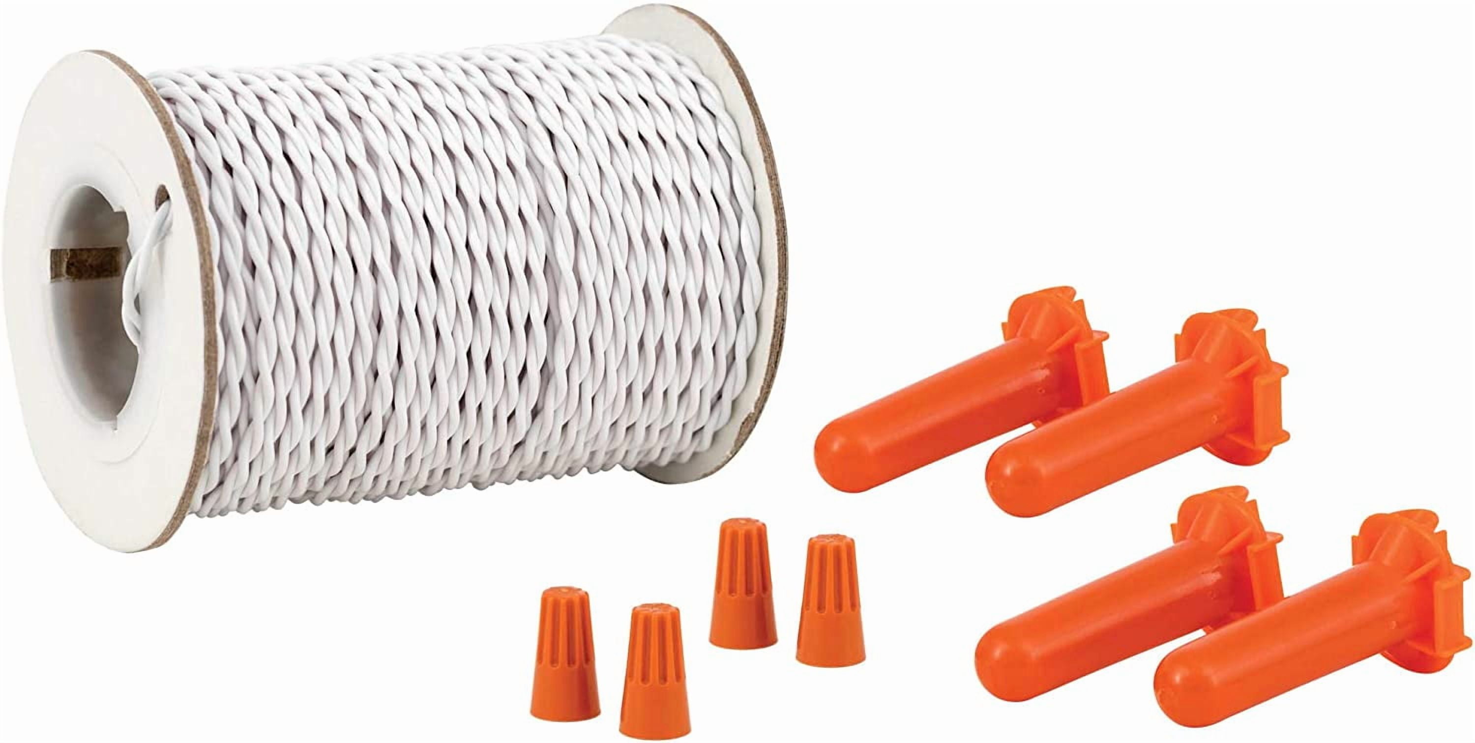 Twisted Wire Kit for In-Ground Fence, 100 ft of Pre-Twisted Wire ...