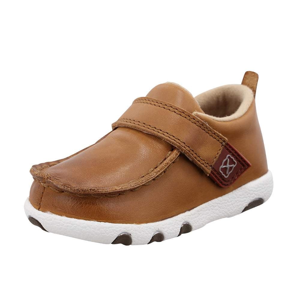 Twisted X Boots Boys ICA0023 Infant Twisted X Distressed Leather Moc 7 ...