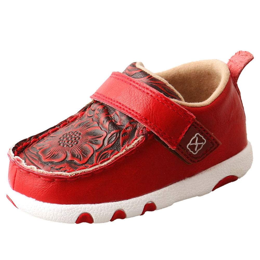 Twisted X Boots Boys ICA0029 Twisted X Kid's Cherry and Tooled Driving ...