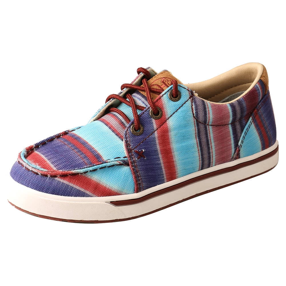 Twisted X Boots Boys YHYC008 Kids Twisted X Hooey Serape Loper Shoe 1 ...