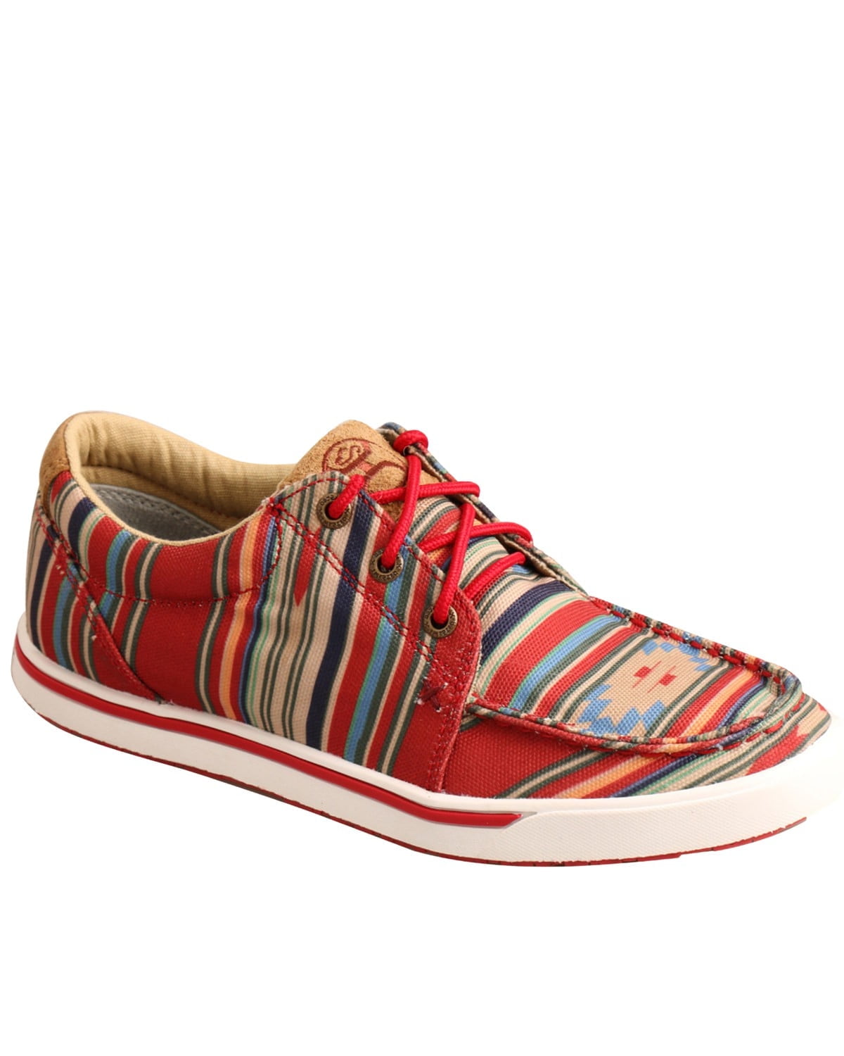 Twisted X Boots Womens WHYC018 Hooey Fiesta Aztec Loper 8 M Red ...