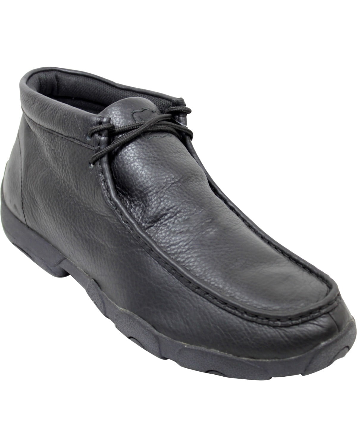 Twisted X MDM0016 Men's Moccasins, Softy Black Leather, Size 13 W ...