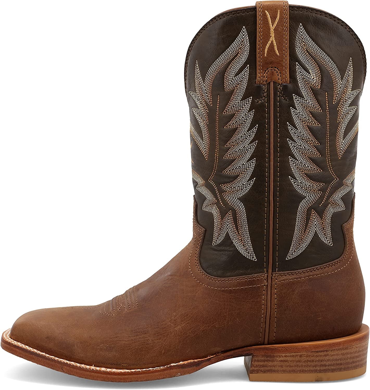 Twisted X Men's 11" Tech X™ Boot, Buff Tan & Burnt Olive, 10 EE ...