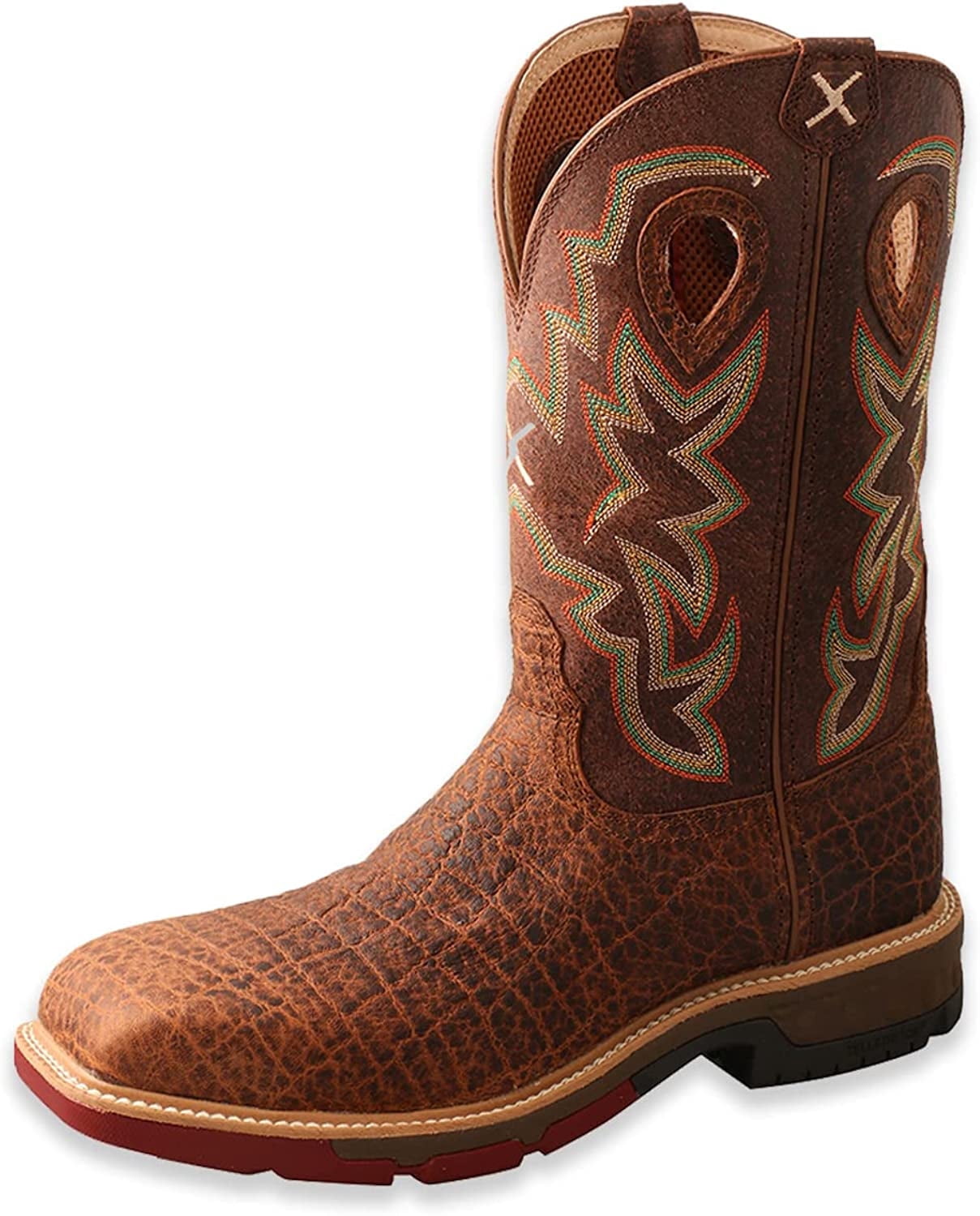 Twisted X Men’s 12” Pull-On Work Boot - Cowboy Boots Crafted with ...