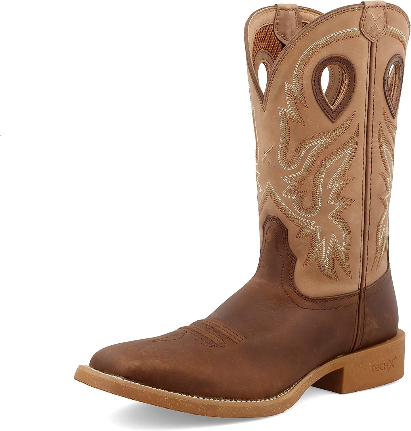 Twisted X Men's 12" Tech X™ Boot, Hazel & Sand, 12 EE - Walmart.com