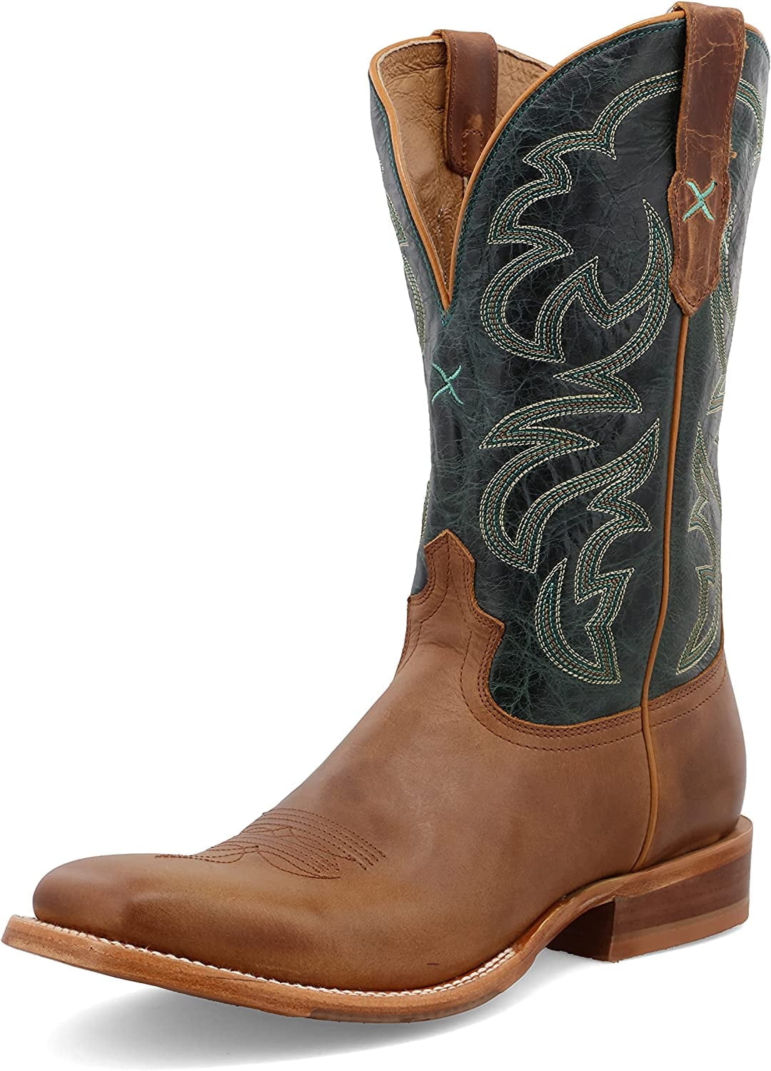 Twisted X Men's 12" Toe Rancher Boots - Casual Western Boots for Men ...