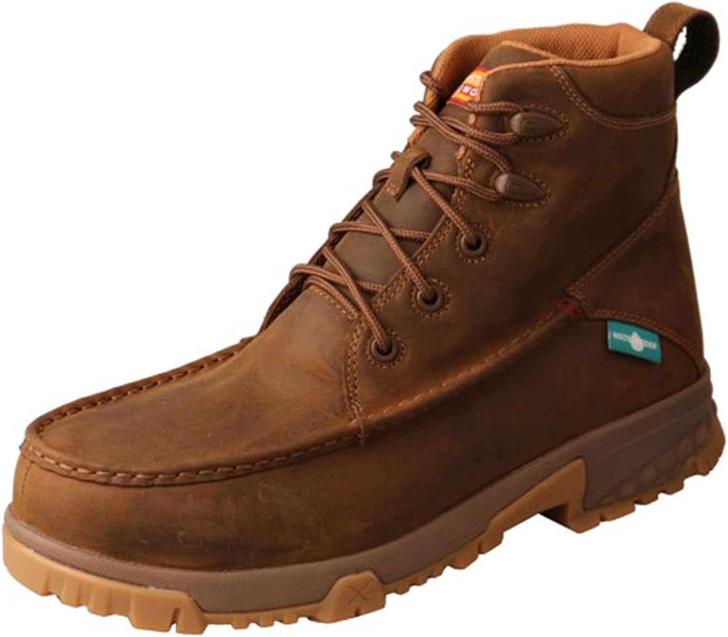 Twisted X Men's 6" Alloy Toe Cellstretch Work Boot - Stell Toe Work ...