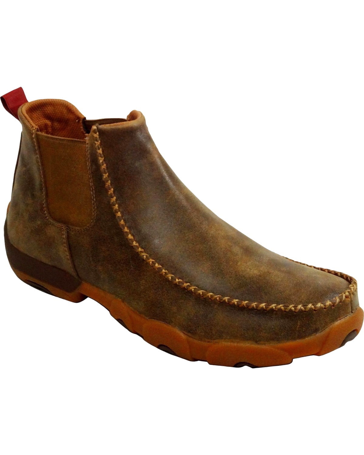Twisted X Men's Bomber 4 Inch Distressed Brown Shoes MDMG002 - Walmart.com