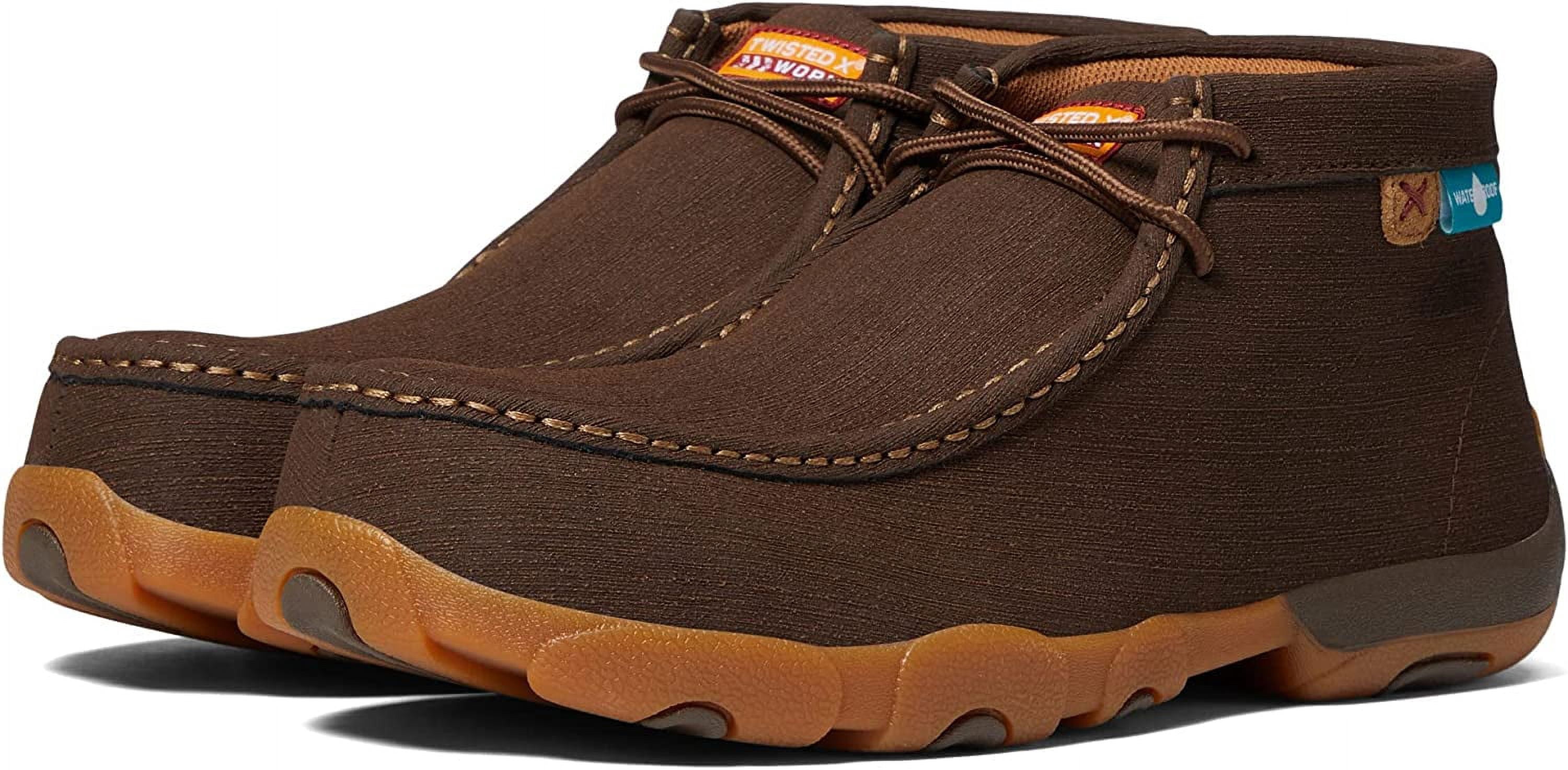 Twisted X Men's Chukka Driving Moc - Driving Moccasin Shoes for Men ...