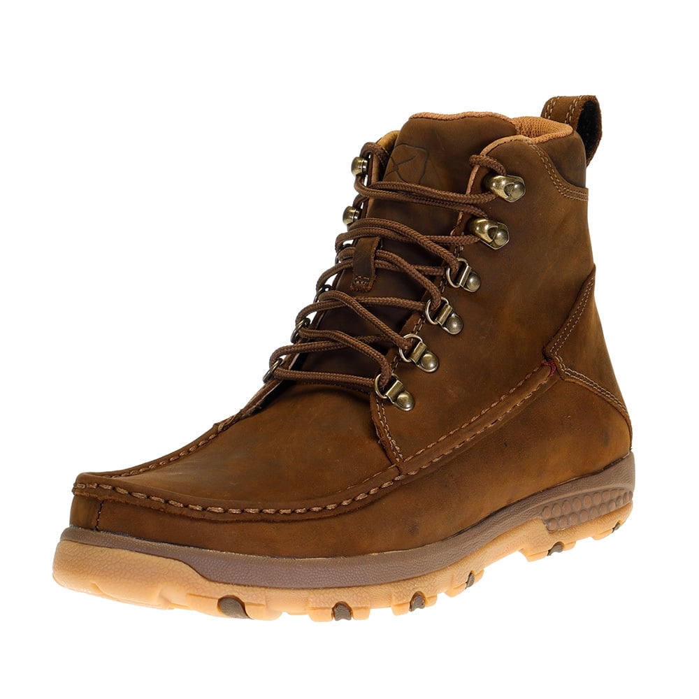 Twisted X Men's Driving Hiker Boot Moc Toe Brown 12 D(M) US - Walmart.com