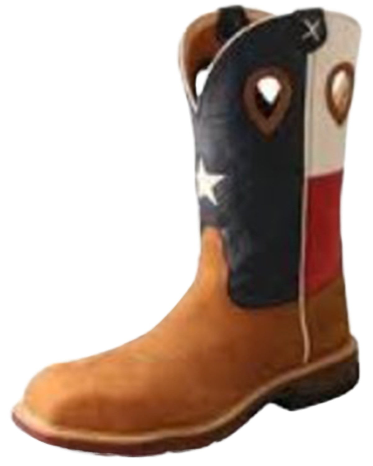 Twisted X Men's Texas Flag Western Work Boot Nano Composite Toe Lt ...