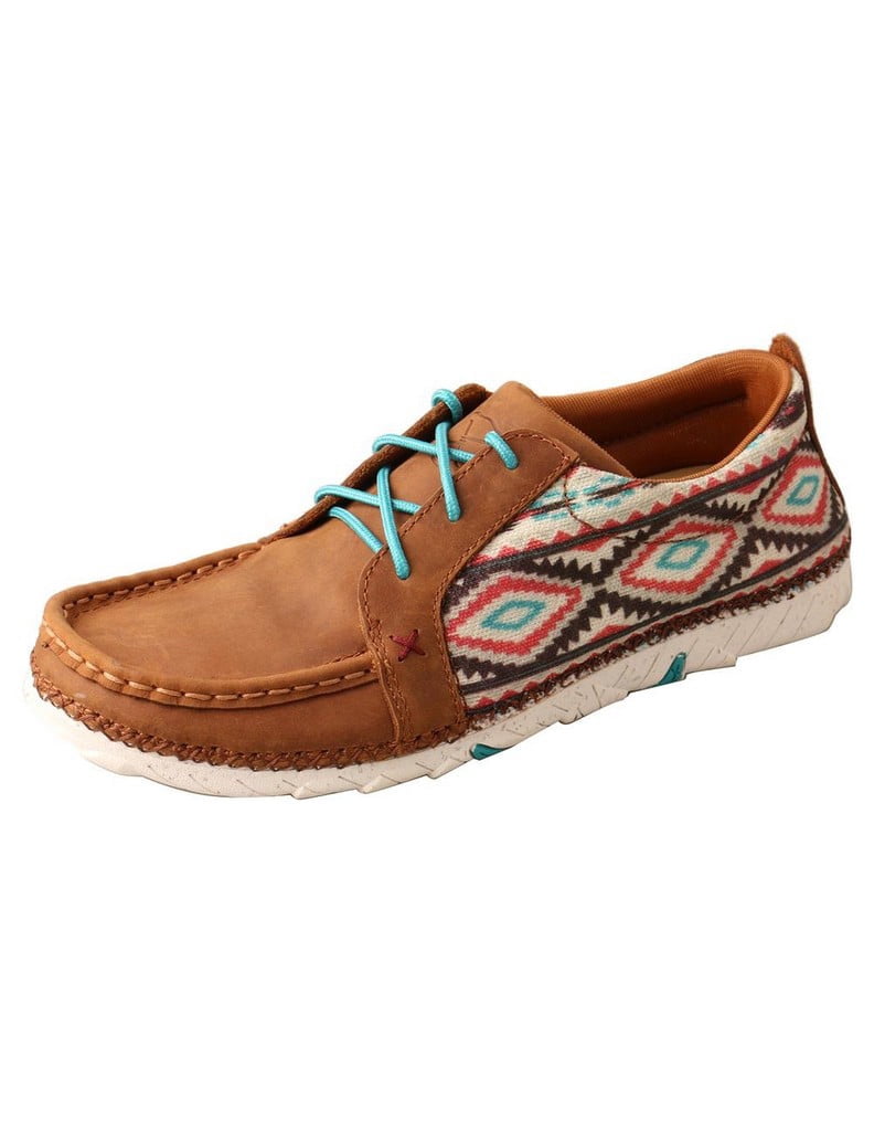 Twisted X Western Shoes Womens Aztec Lace8 M Multi Brown WZX0006 ...