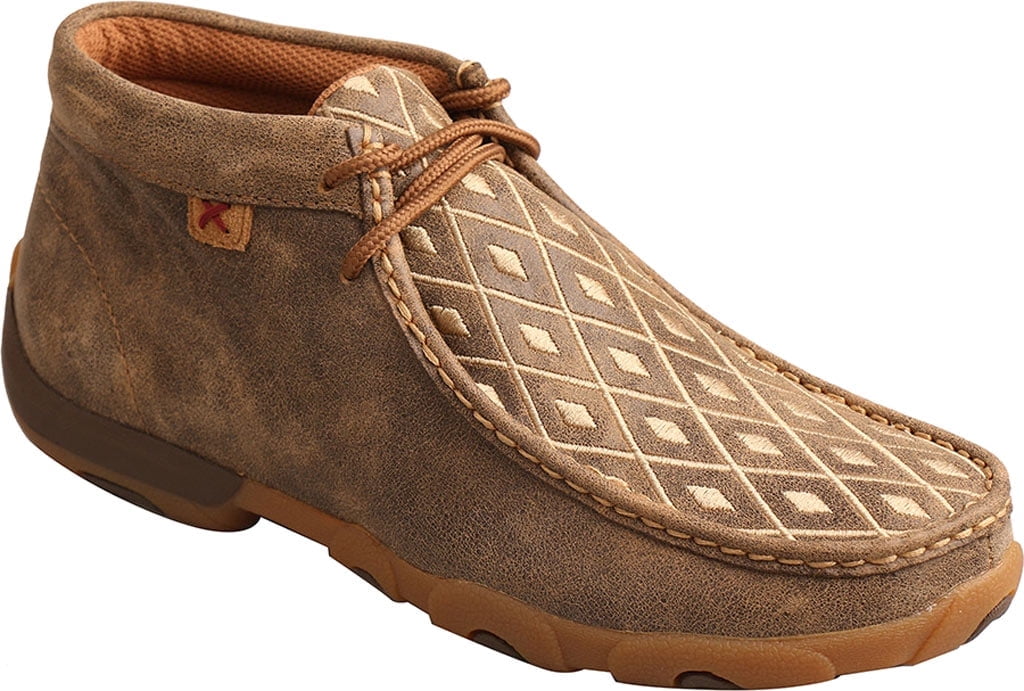 Twisted X Women's Diamond Driving Mocs Moc Toe - WDM0073 6 M US ...