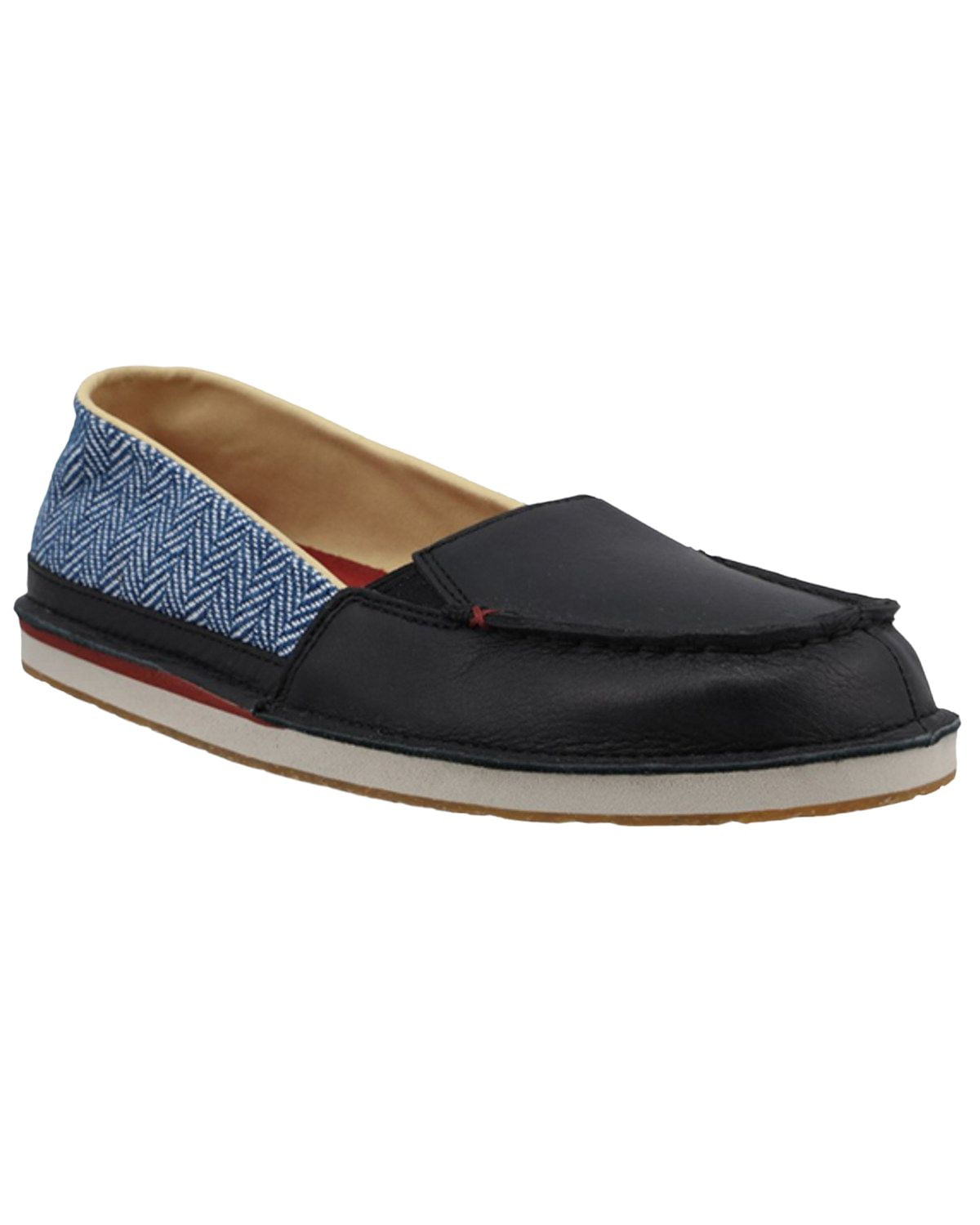 Twisted X Women's Slip-On Loafers Moc Toe Black 10 M US - Walmart.com