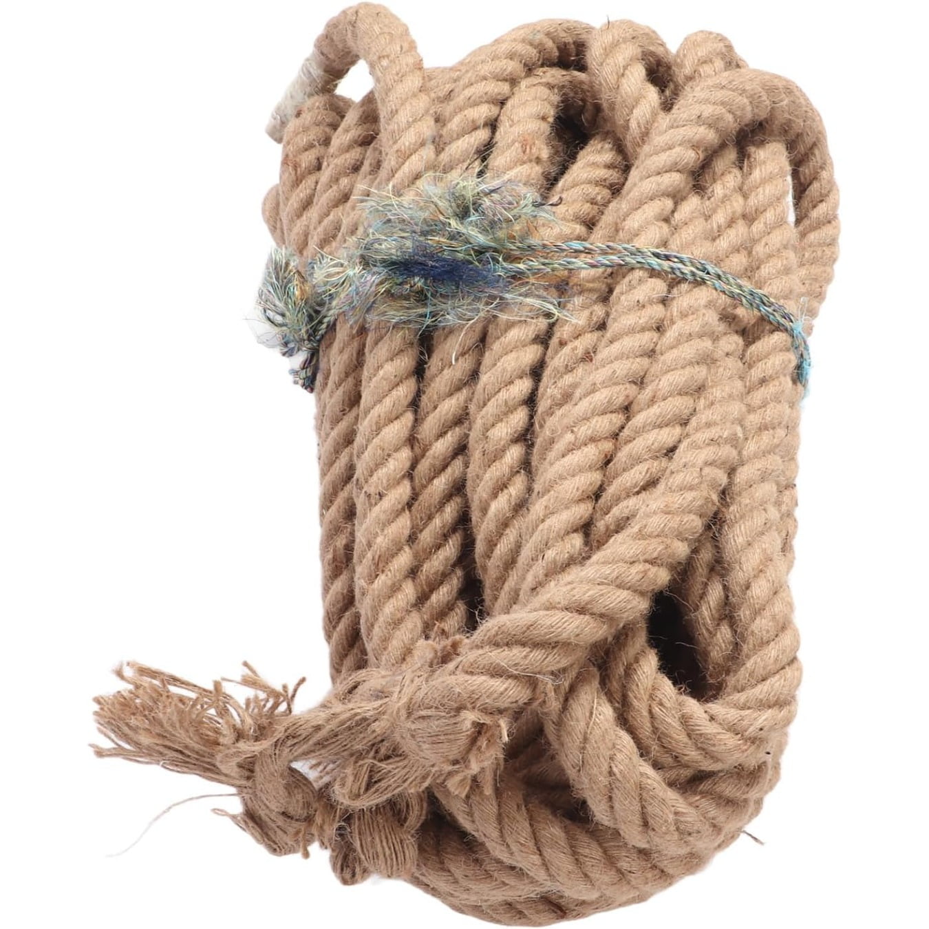 Twisted Yellow Hemp Rope Twisted Thick Jute Rope Hammock Swing Boat ...