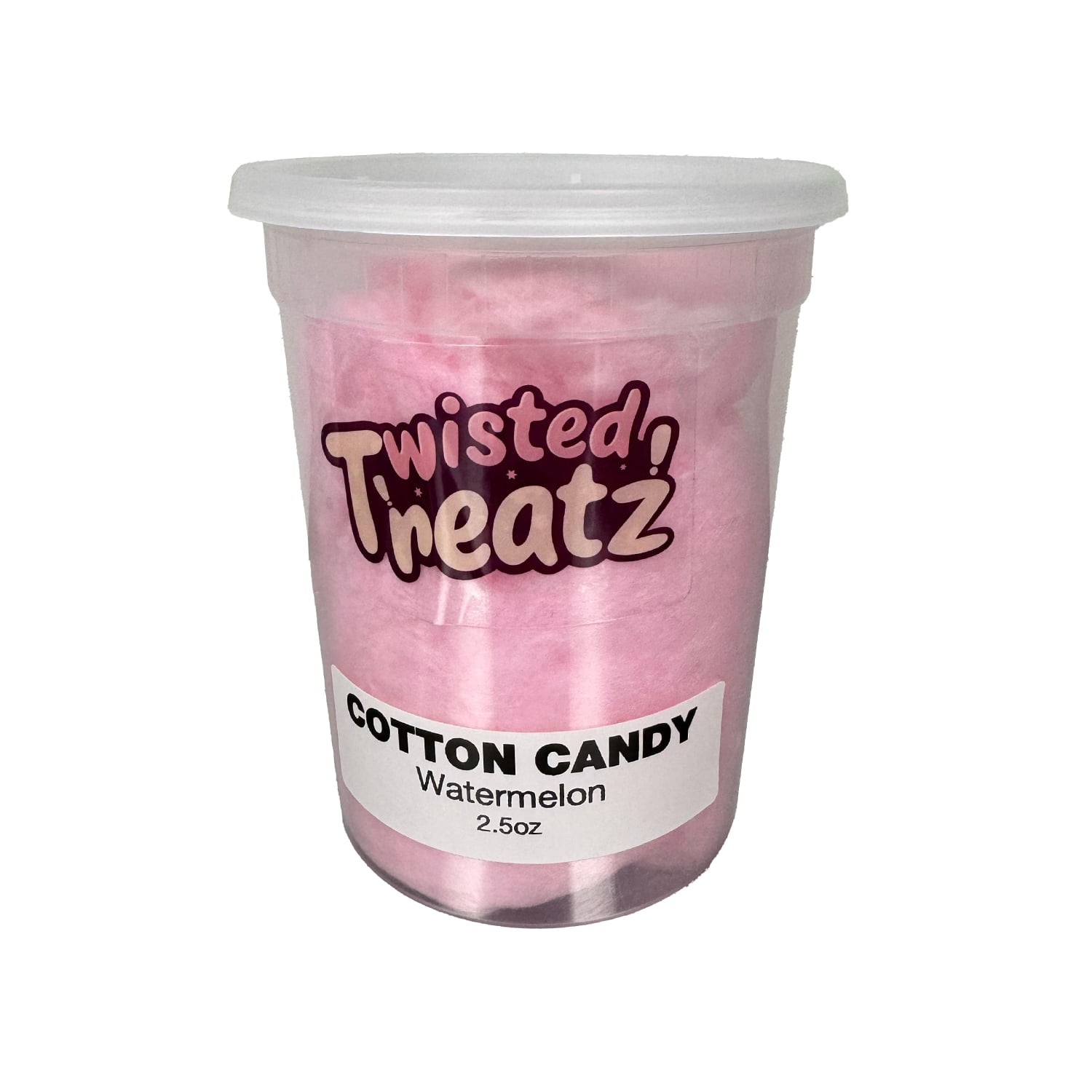 TwistedTreatz Cotton Candy in a Tub 2.5oz – Sweet Fluffy Snack for Kids ...