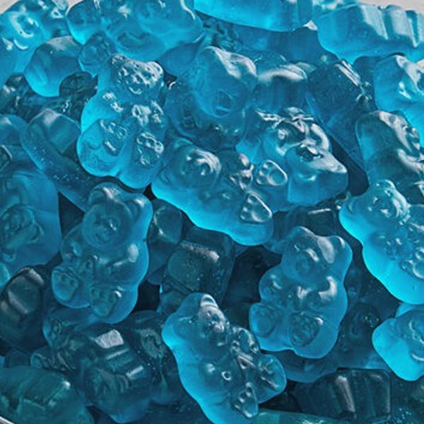 TwistedTreatz Gummy Bears – Sweet, Chewy Candy Treat! Flavor Blue ...