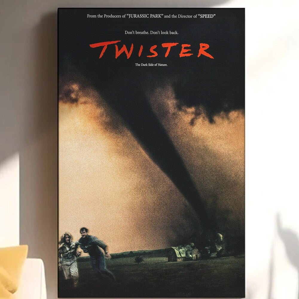 Twister 1996 Movie Poster Jo Harding Twister Poster Home Decor Poster ...