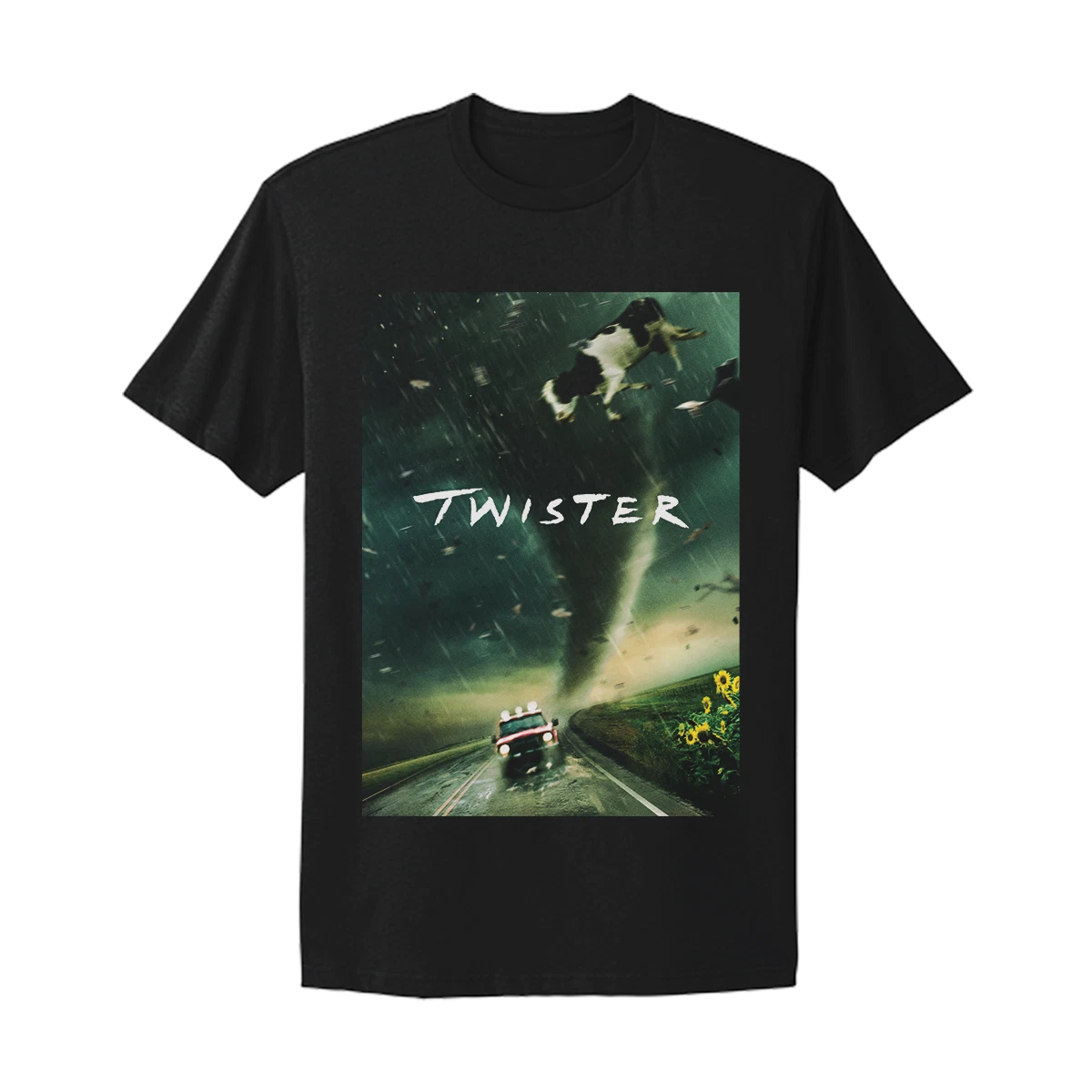 Twister 90s Poster Graphic Movie Classic Film retro vtg design T-Shirt ...