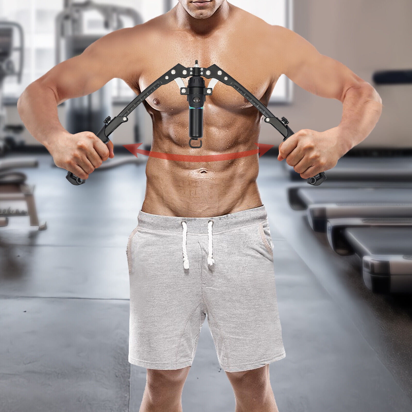 Twister Arm Exerciser, Adjustable Hydraulic Power 22-440lbs, Carbon ...