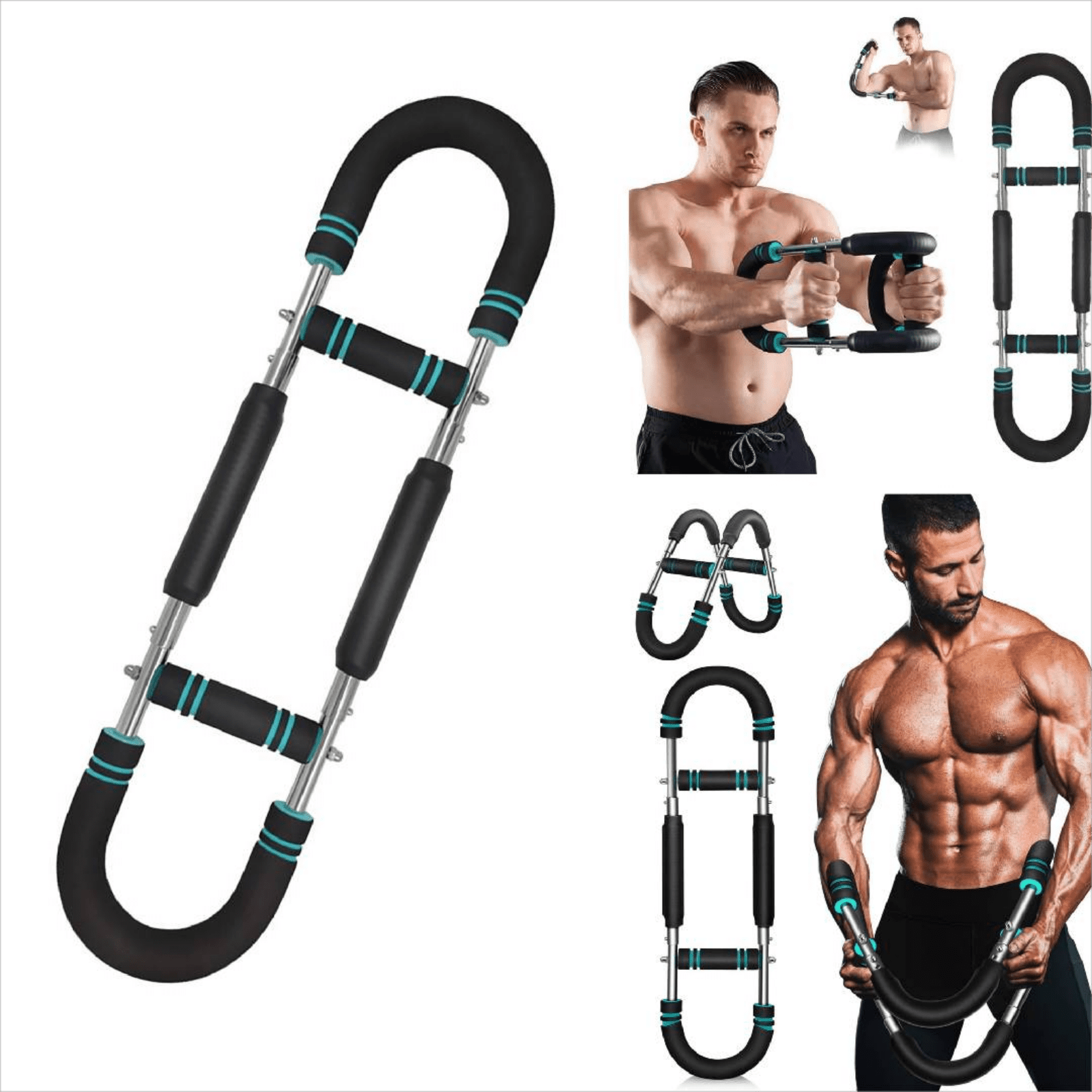 Twister Arm Trainer, 40-100lb Adjustable Chest Workout Equipment ...