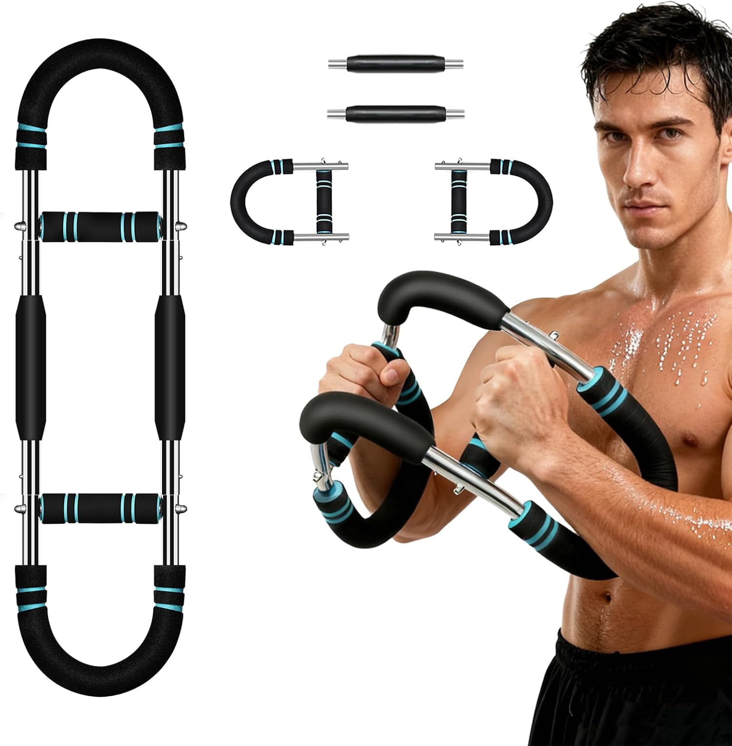 Twister Arm Trainer 40-90Lbs Adjustable Portable Chest Workout ...
