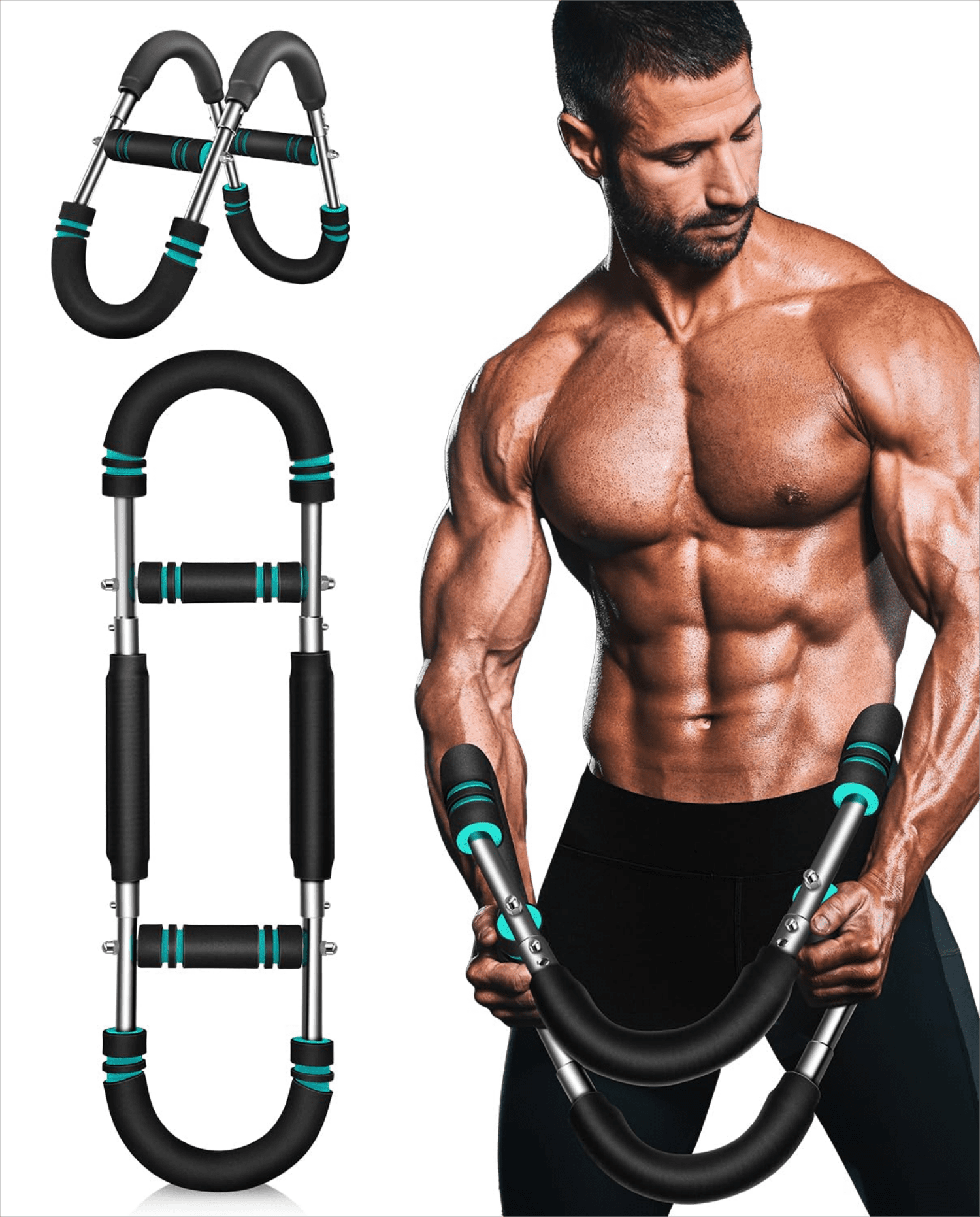 Twister Arm Trainer, 44-110lbs Twister Arm Exerciser, Forearm Triceps ...