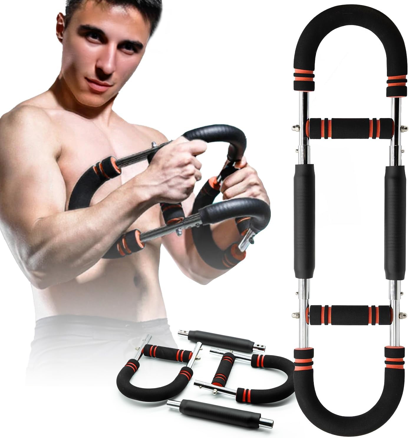 Twister Arm Trainer, 60-100lb Adjustable Chest Workout Equipment ...