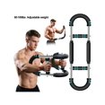 Twister Arm Trainer, 60-100lb Adjustable Chest Workout Equipment Power ...