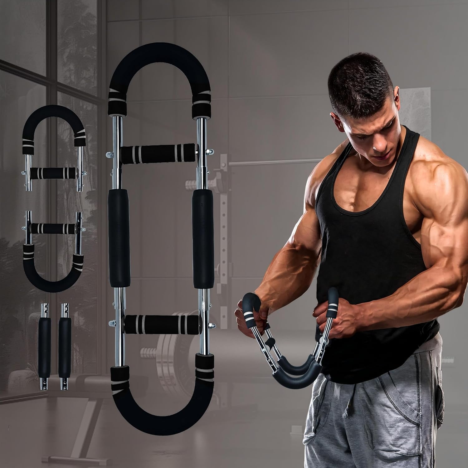 Twister Arm Trainer, 66-110 Pounds 3-Level Adjustable Upper Body ...