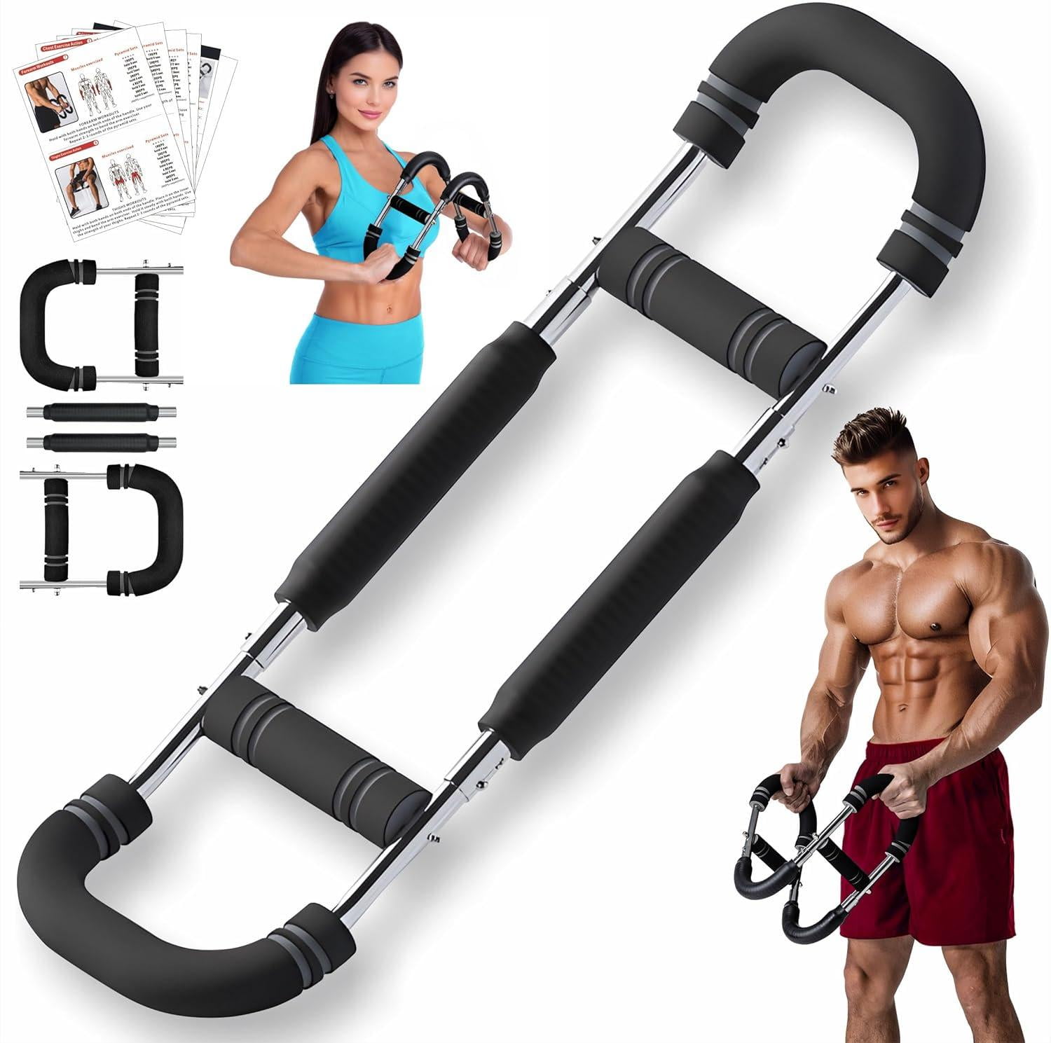 Twister Arm Trainer, Adjustable Resistance Chest Workout Equipment for ...