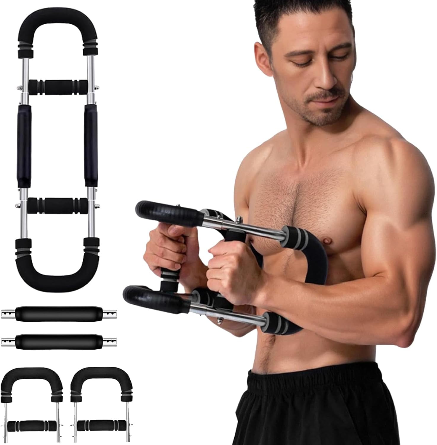 Twister Arm Trainer, Adjustable Resistance Twister Arm Exerciser Chest ...