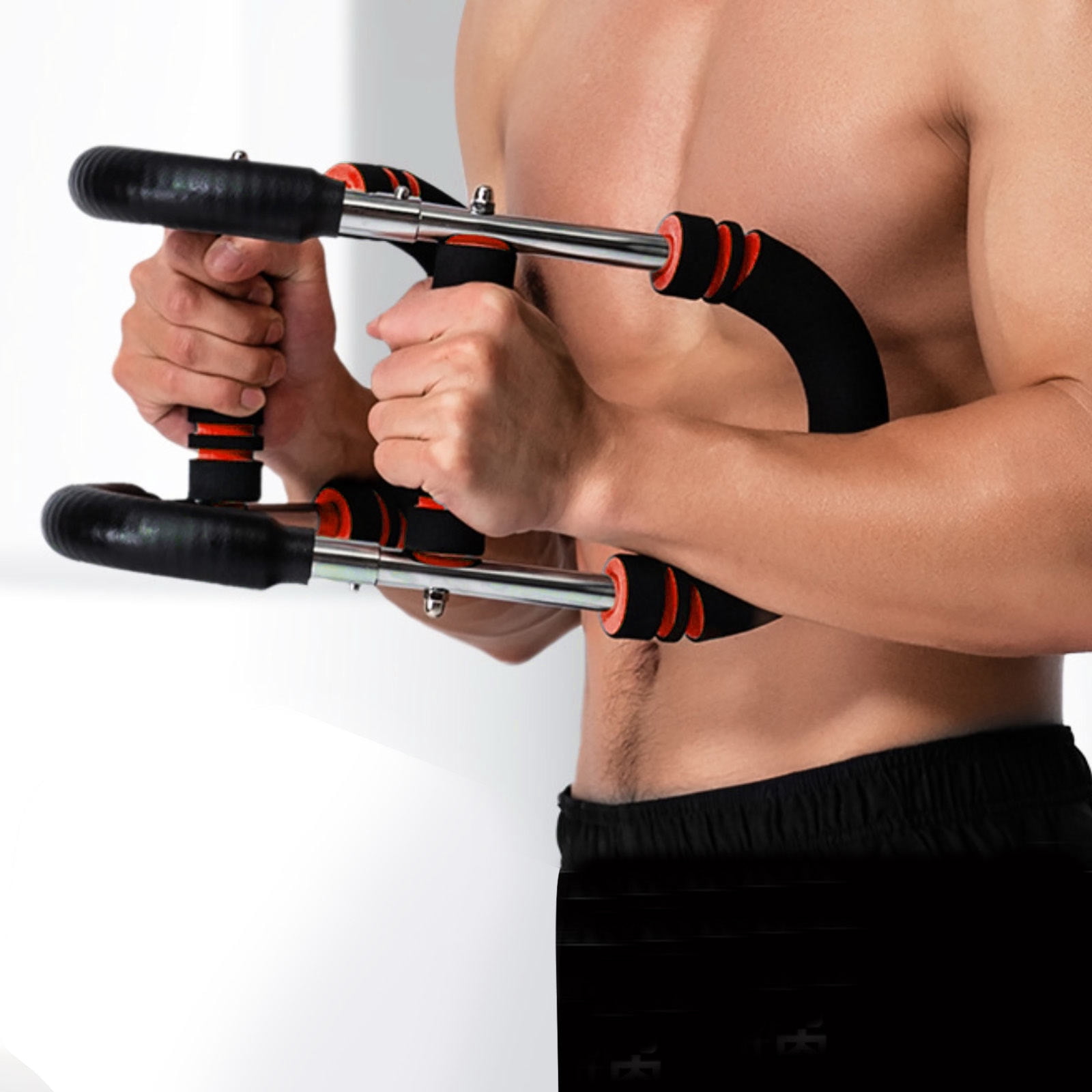 Twister Arm Trainer Adjustable Twister Chest Expander Arm Exerciser Shoulder Muscle Training ...