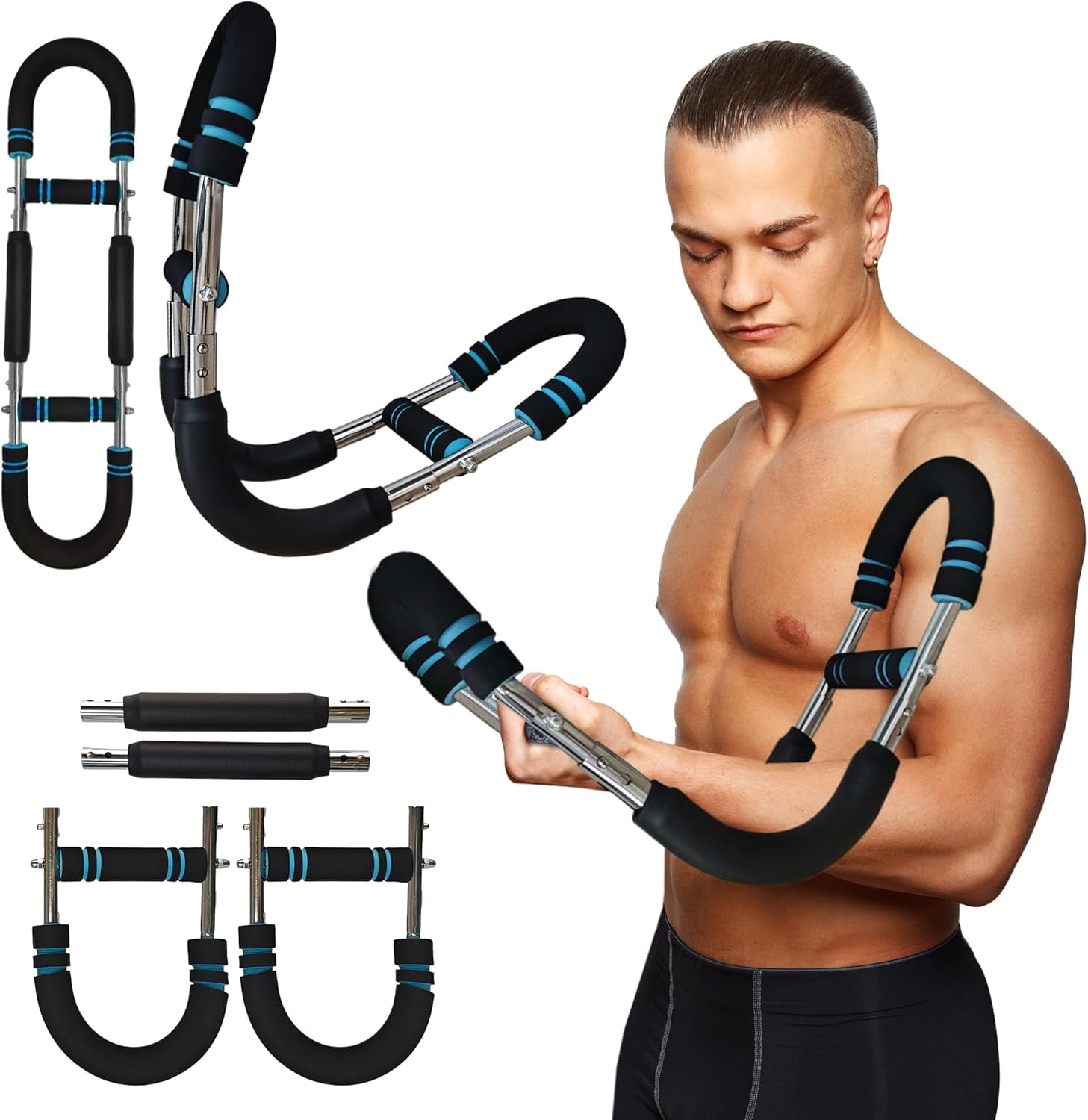 Twister Arm Trainer Chest Workout Equipment - 66-110lbs Adjustable ...