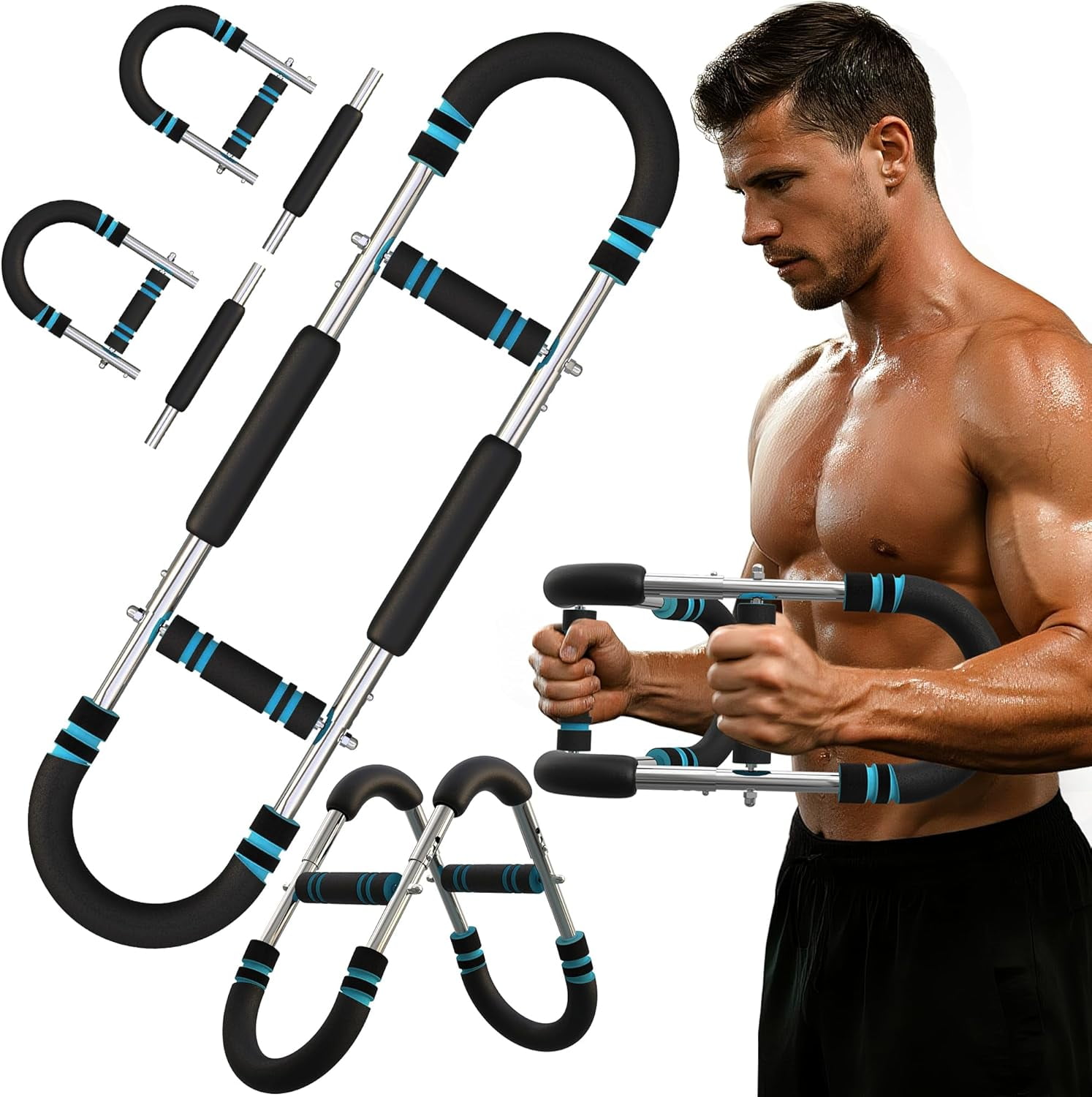 Twister Arm Trainer for Men, Adjustable 50-130Lbs Chest Workout ...