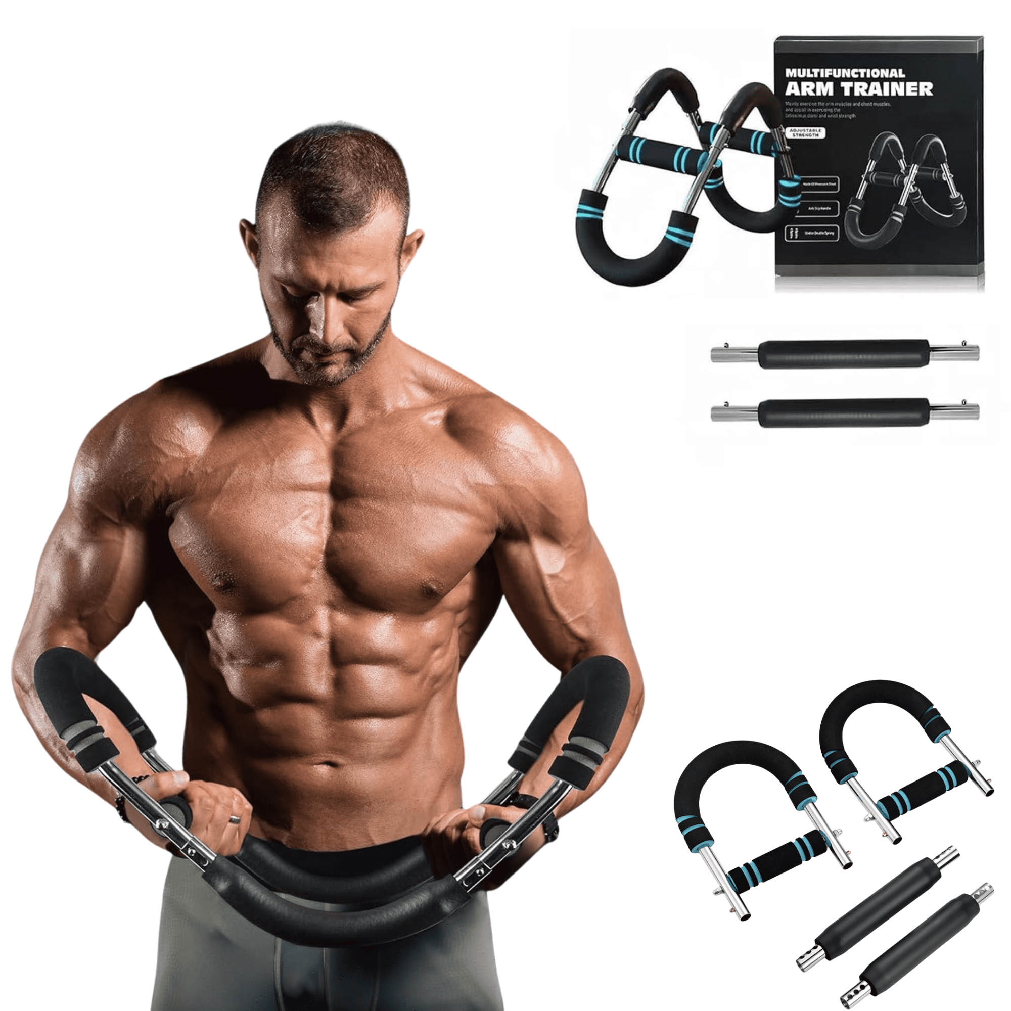 Twister Arm Trainer for men, Adjustable Twister Arm Chest Exerciser and ...