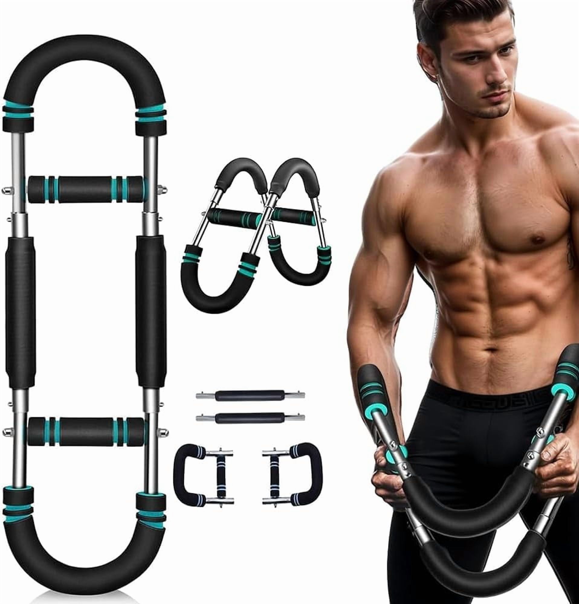 Twister Arm Trainer with Chest Exercise Function - 60-110lb Adjustable ...