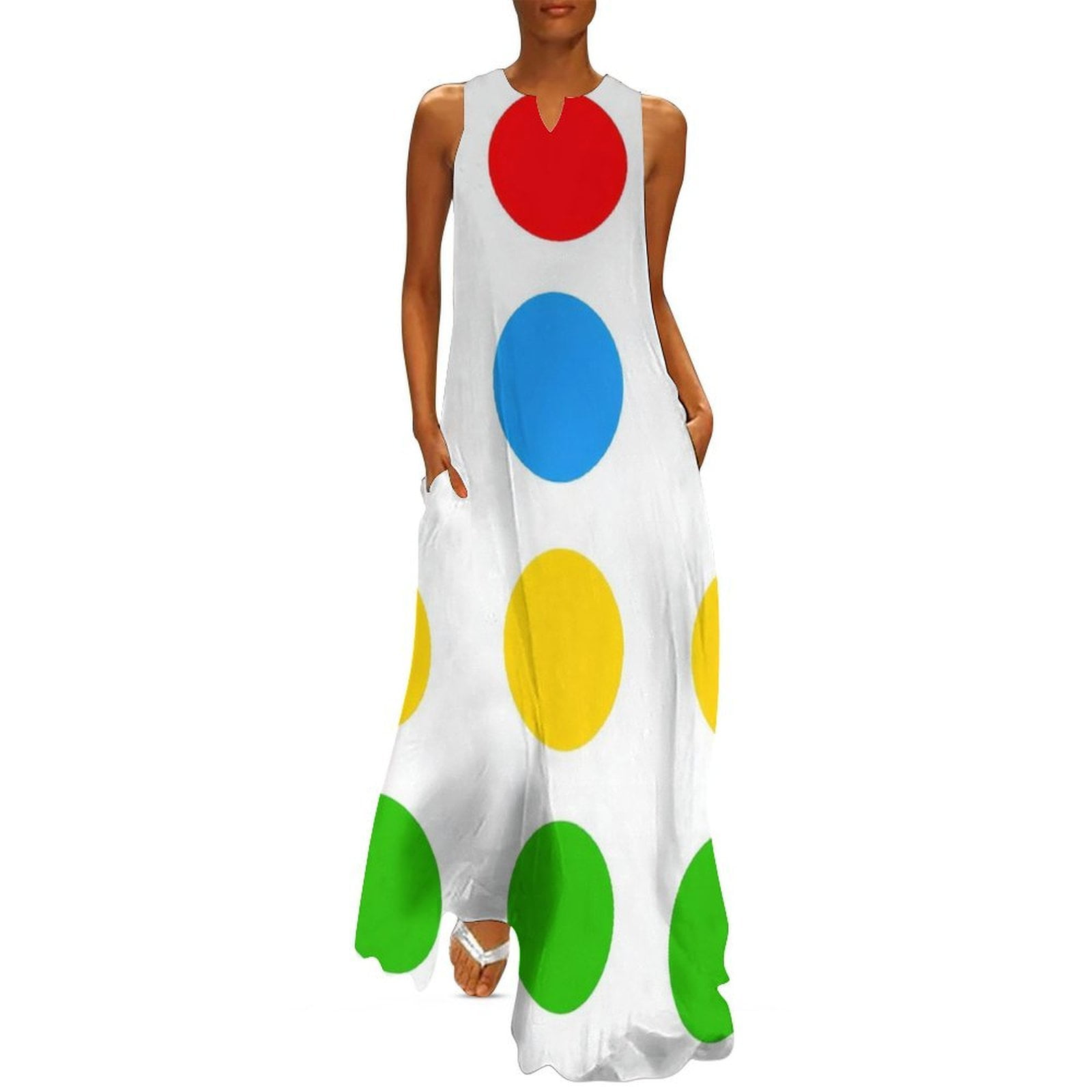 Twister Game Halloween Costume Long Dress luxury evening dresses women ...
