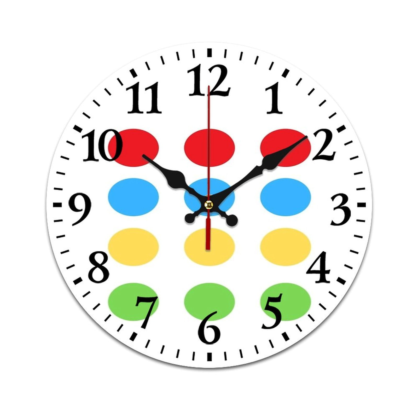 Twister Game Halloween Costume Wall Clock Modern Design Clocks Wall ...