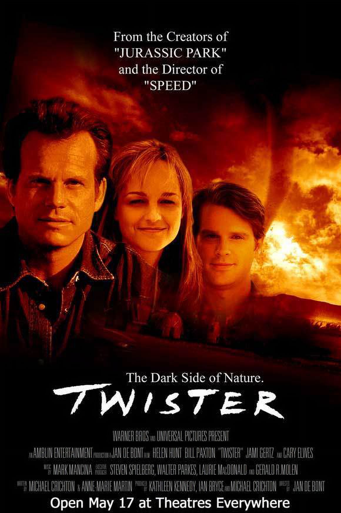 Twister POSTER (27x40) (1996) (Style C) - Walmart.com